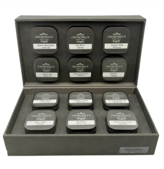 Timeless Collection Seasons of Tea 12-Tin Set