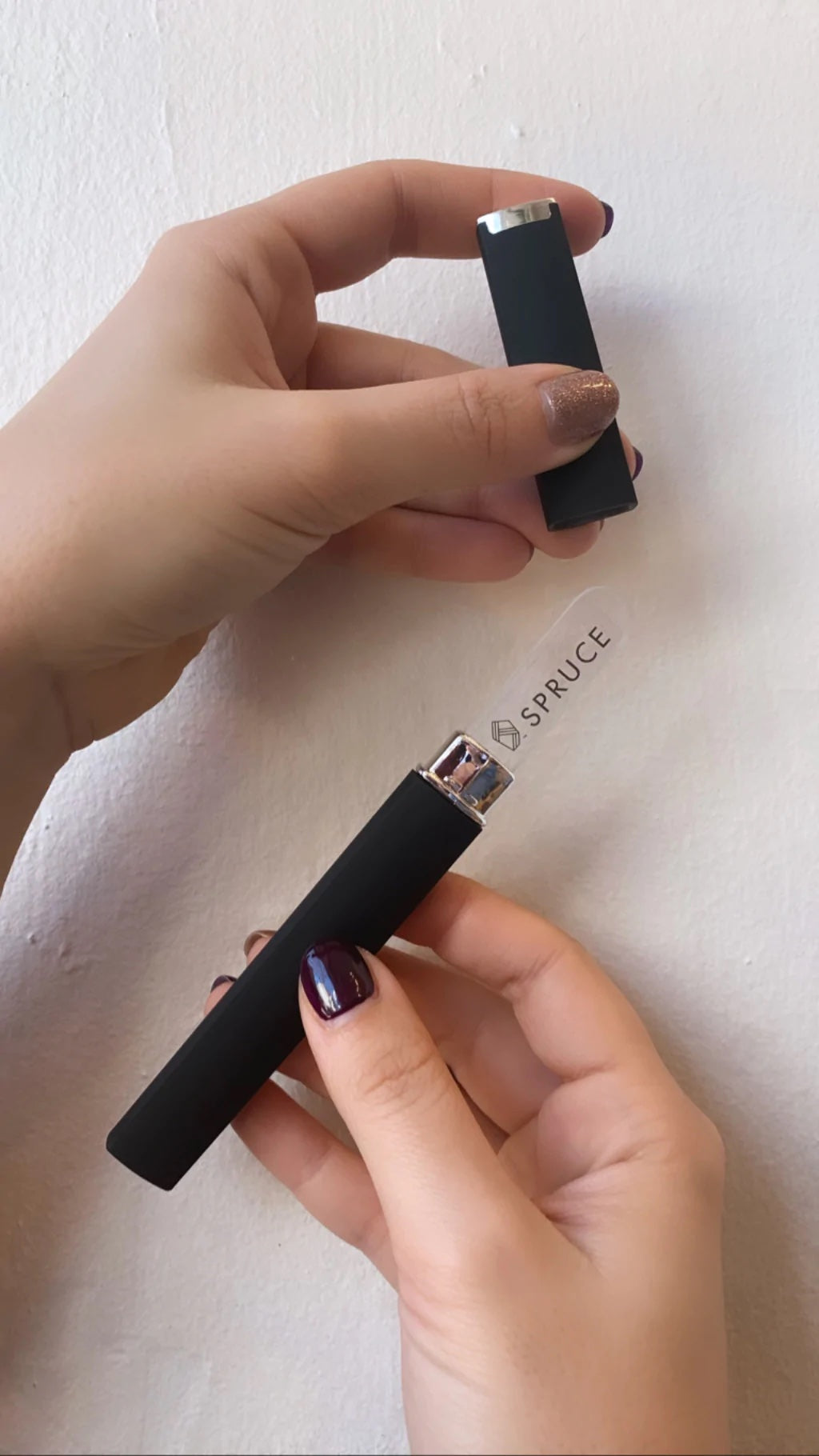 Glass File + Case